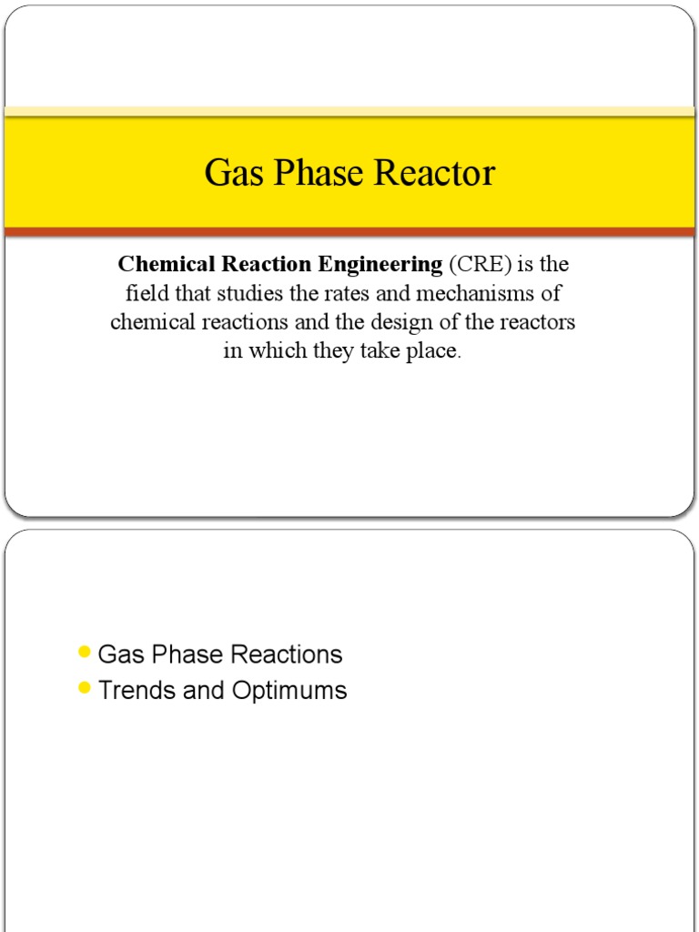 Adiabtic Reactor 2. Gas Phase Reactor | PDF | Chemical Reactor | Coolant