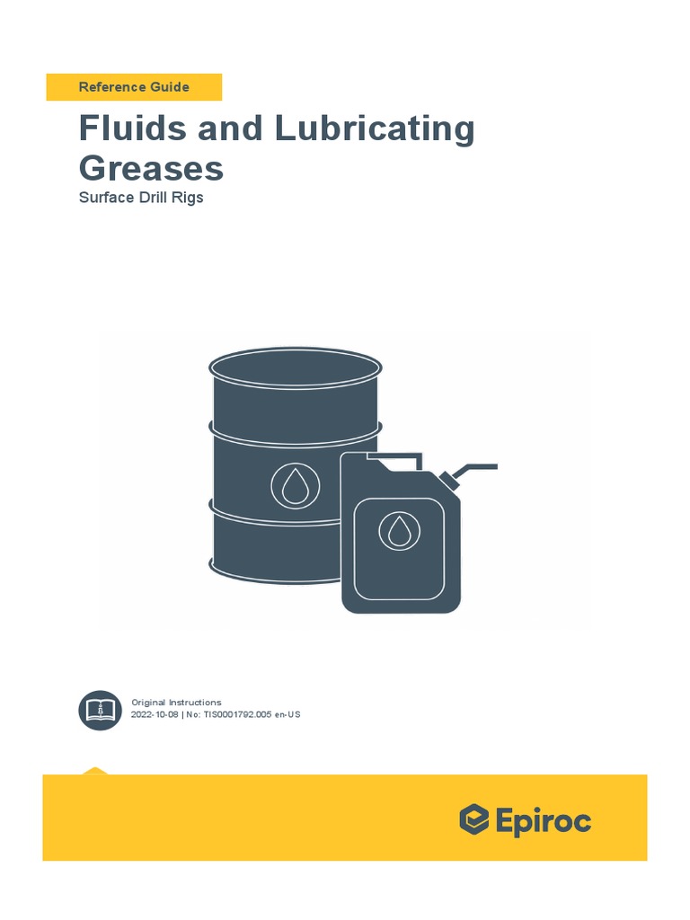 TIS0001792.005 en-US Fluids and Lubricating Greases - Surface Drill ...