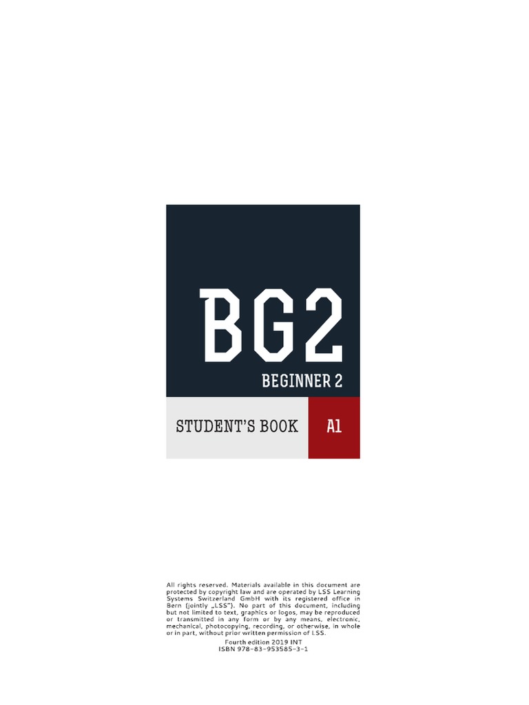 Beginner 2 - Unit 1 | PDF