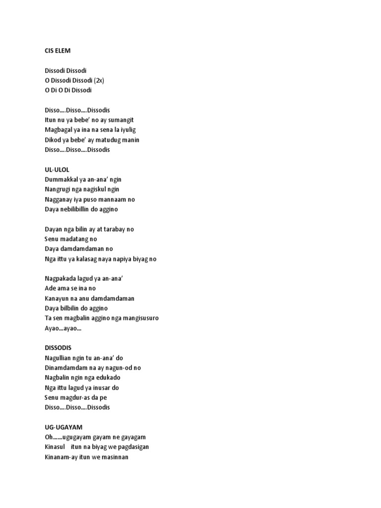 Chorale Chant Song Elementary | PDF