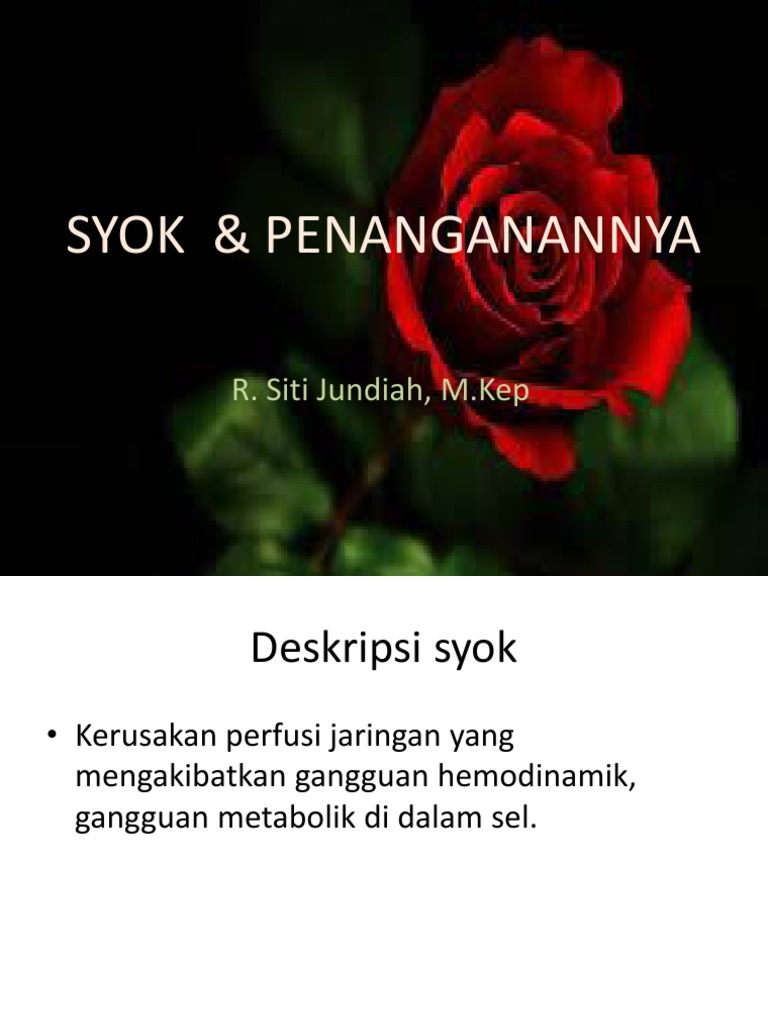 Penanganan Syok-1 | PDF