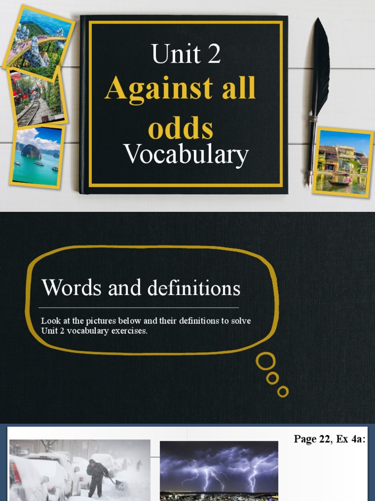 Unit 2 Against All Odds | PDF