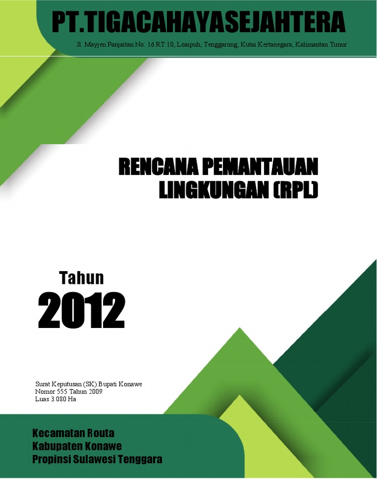 Dokumen RPL Pt. Tiga Cahaya Sejahtera | PDF