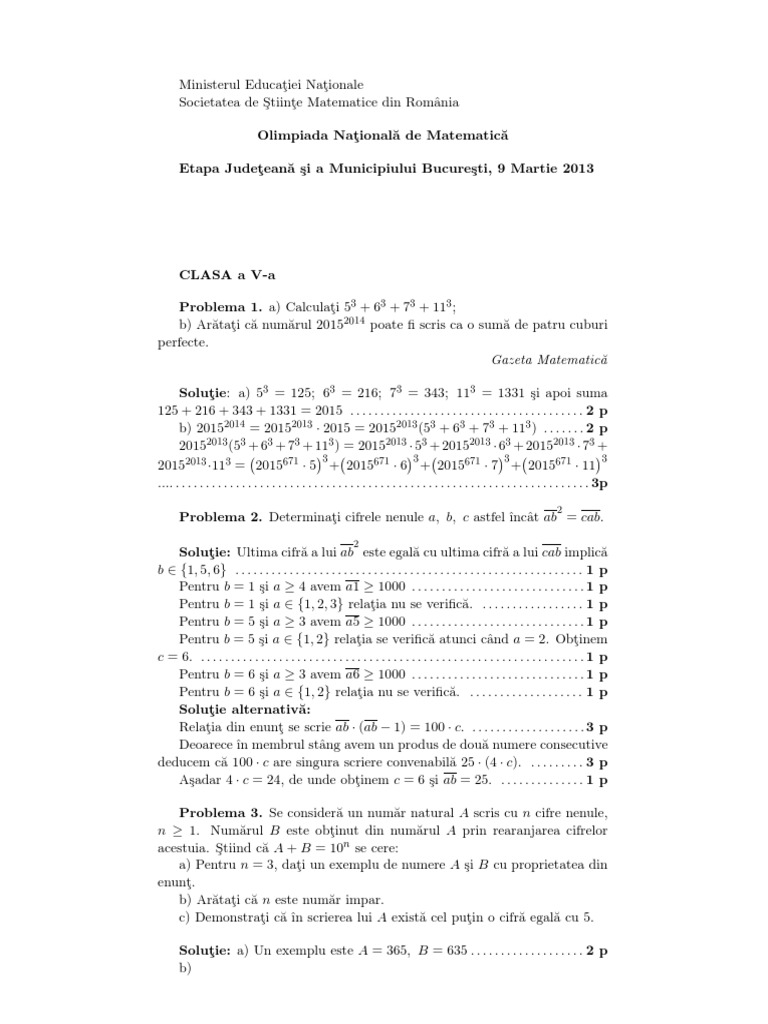 Ojm 2013 Solutii Pdf