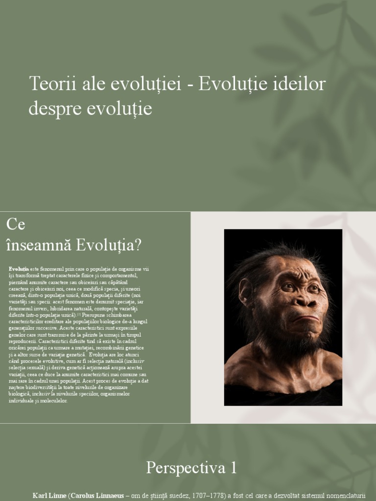 Proiect Evolutie | PDF