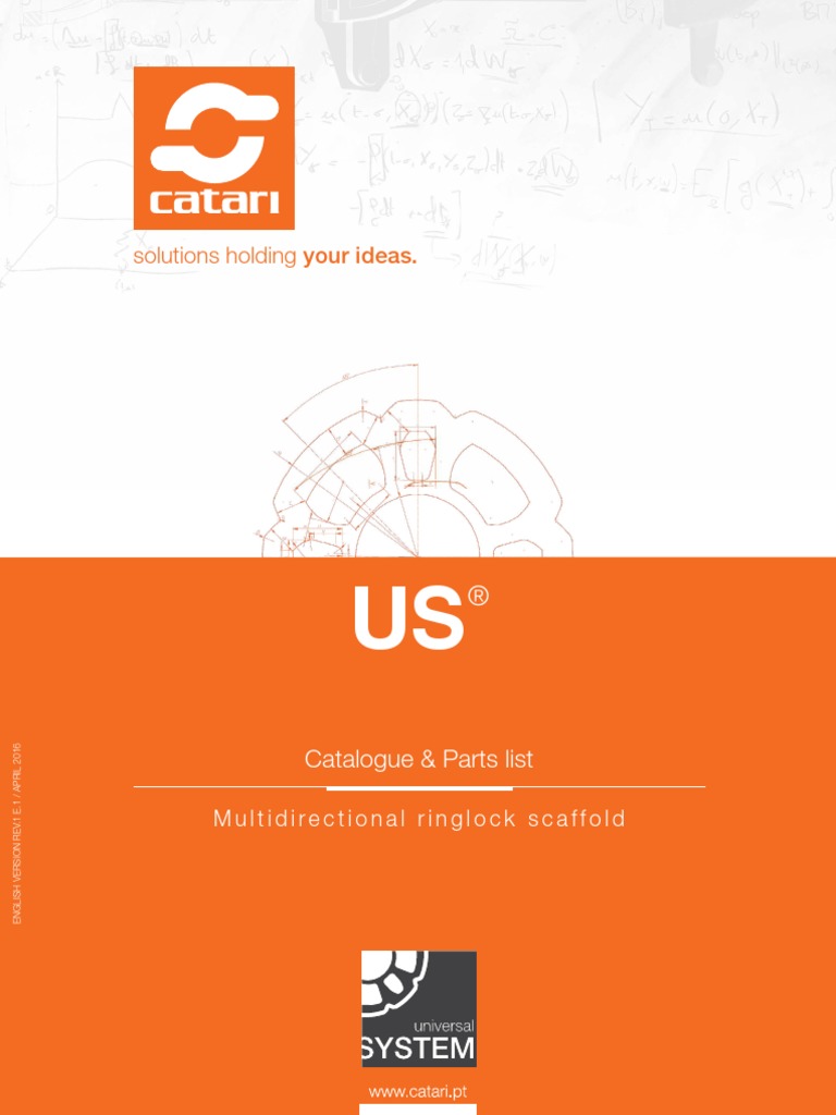 Catari US® Multidirectional Scaffolding - Catalogue 2016 | PDF