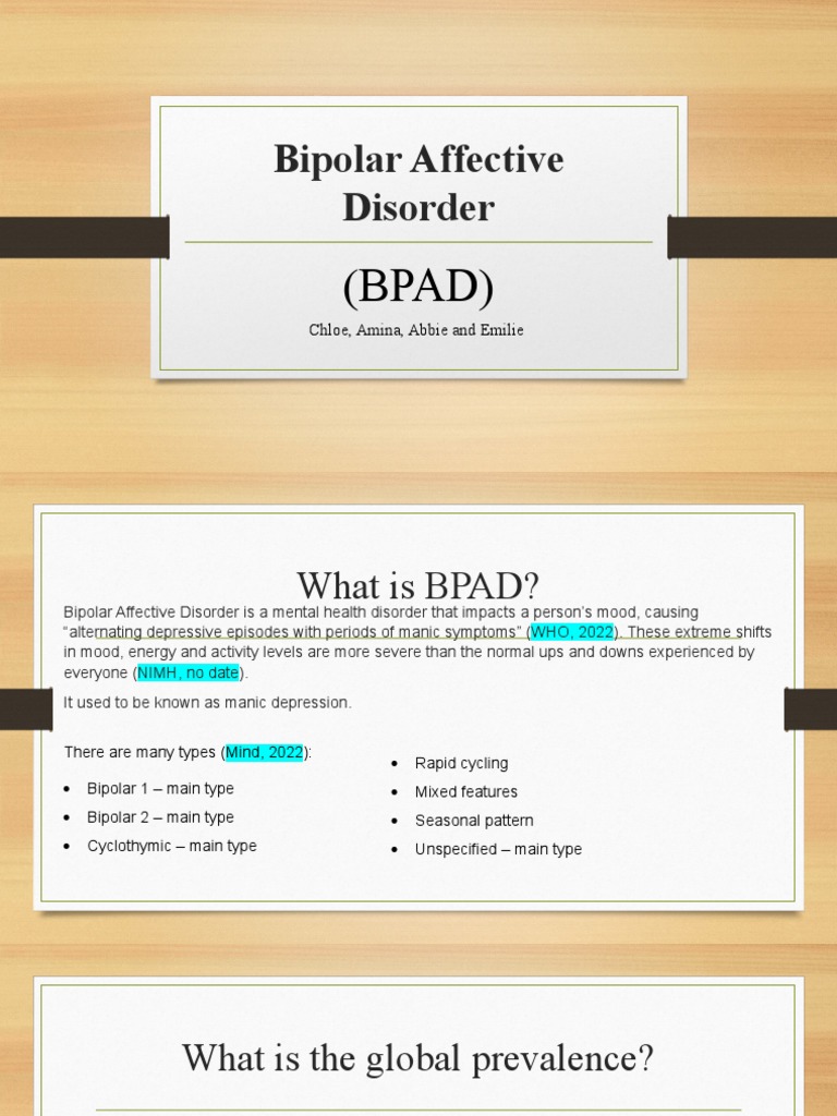 Bipolar Affective Disorder | PDF | Mood Disorders | Bipolar Disorder