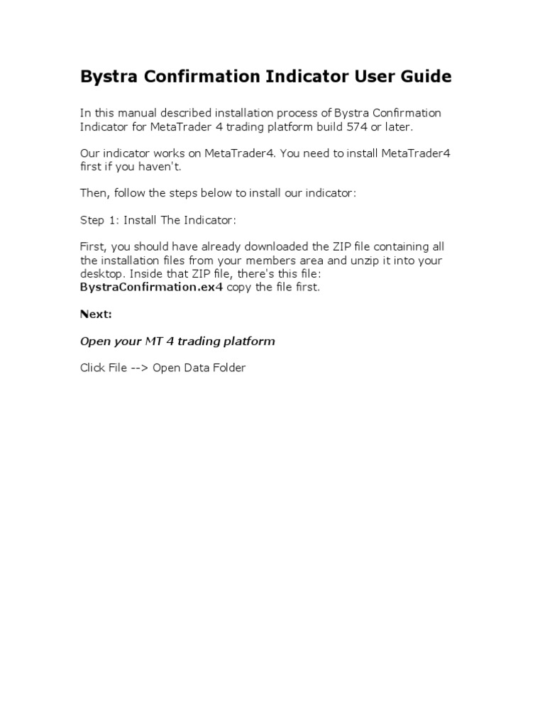 Bystra Confirmation-UserGuide | PDF | Business | Computers