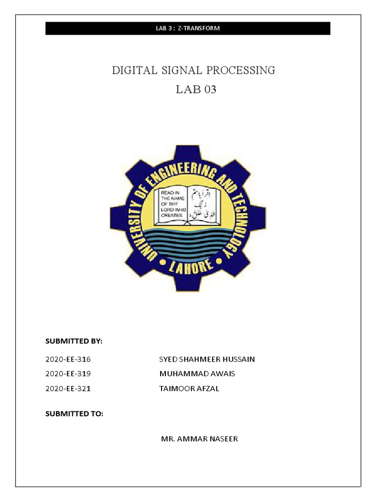 Lab 3 | Download Free PDF | Mathematical Objects | Functions And Mappings