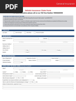 CHOLA Revised Motor Insurance Claim Form | PDF | Insurance | Vehicles