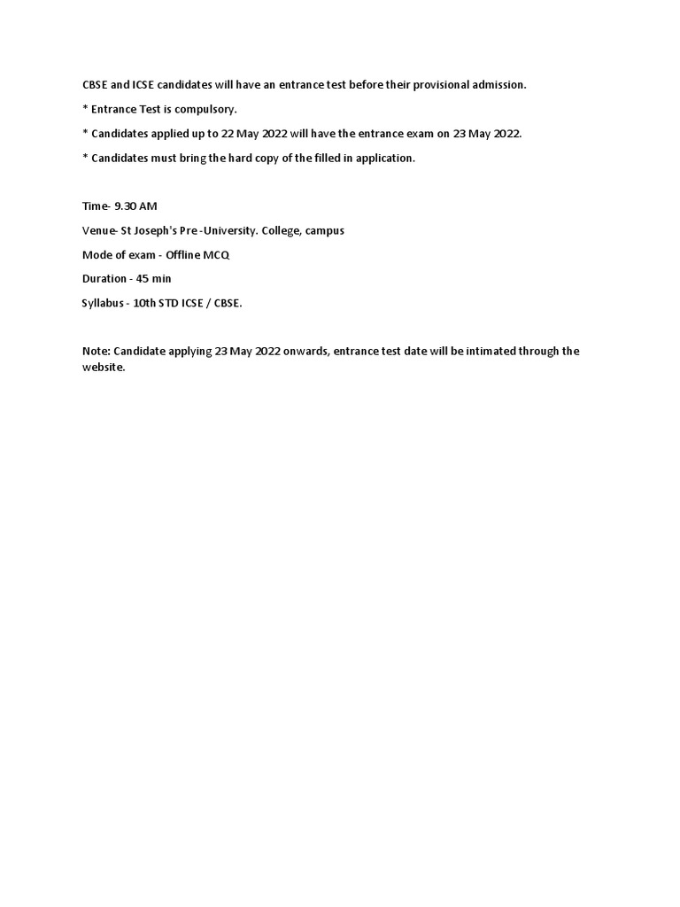 Cbse&Icse Notice | PDF