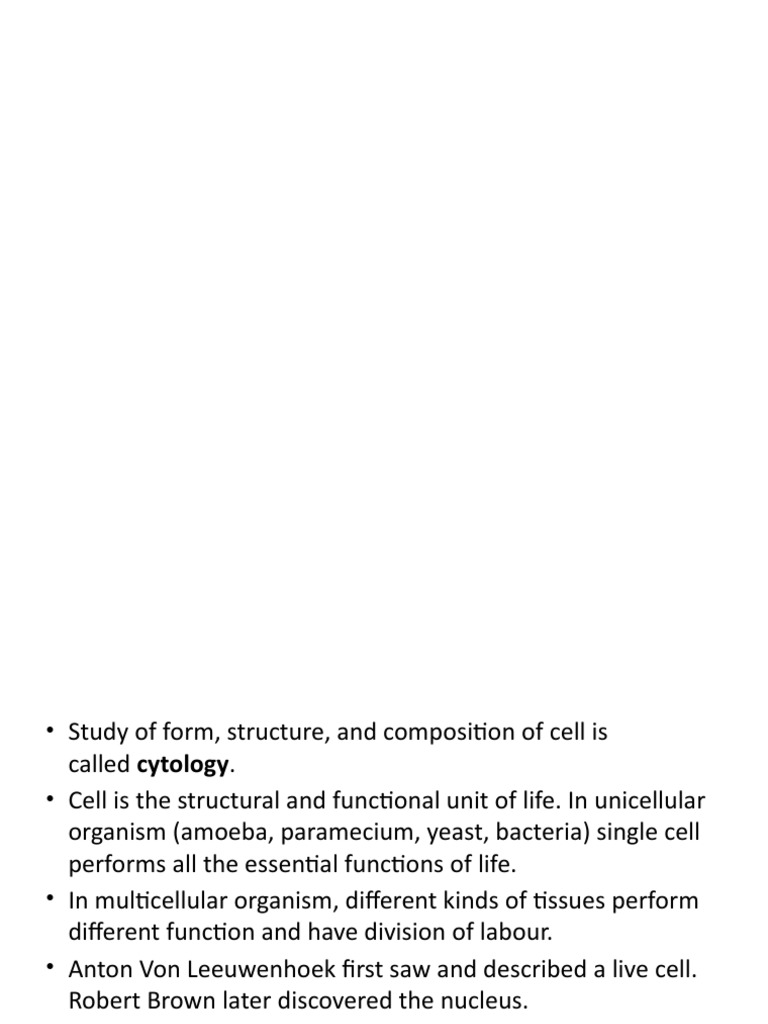 Cell Unit of Life Class Note | PDF | Cell (Biology) | Cell Membrane