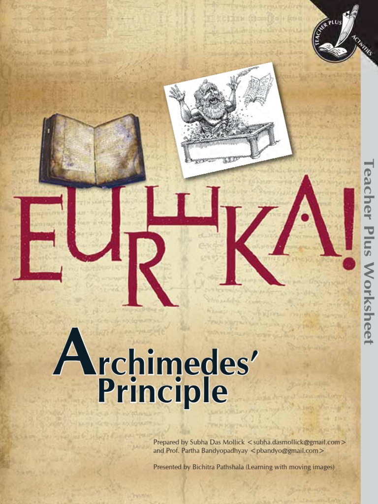 Eureka | PDF | Buoyancy | Physical Quantities