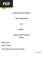 ENGlish FAL P3 GR12 QP SEPT 2024 - Watermark | PDF | English Language ...