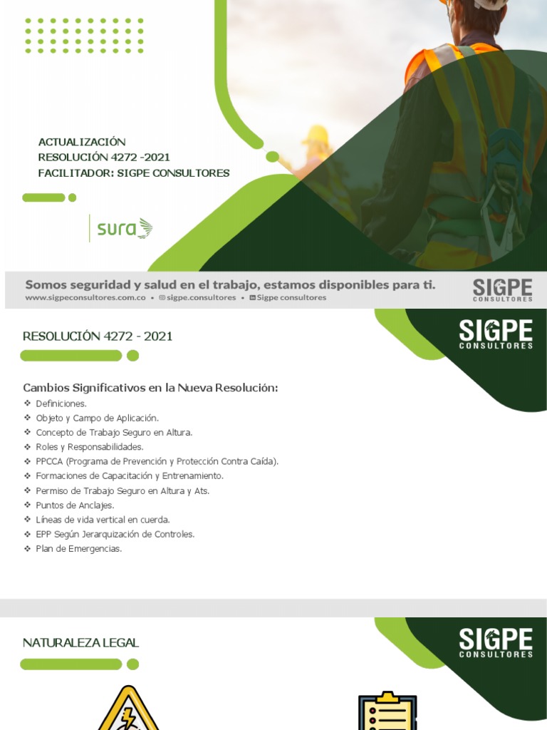 Presentacion Resoluion 4272 27 DIC 2021 ALEXANDER MORILLO C | PDF