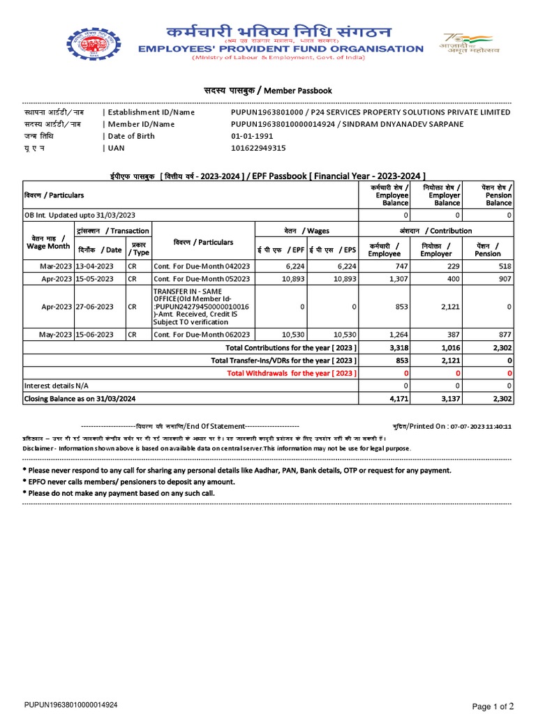 Vijay Pentar PUPUN19638010000014924_2023 | PDF