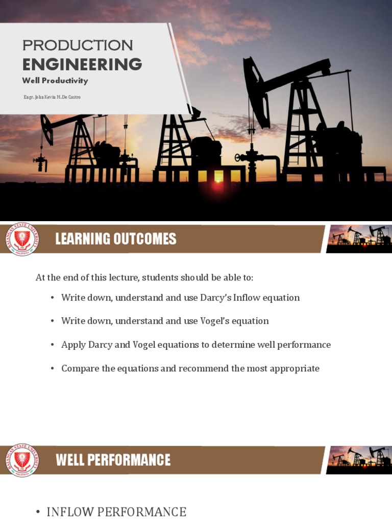 Well Productivity | PDF