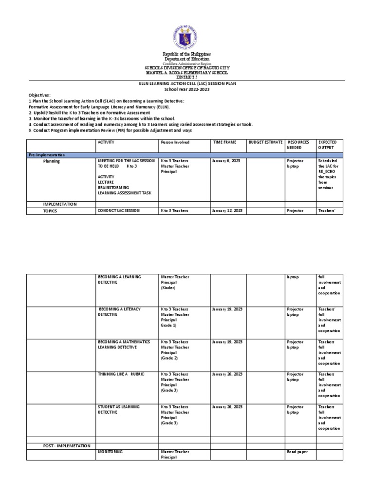 Elln Second Lac Session Pdf Teachers Cognitive Science