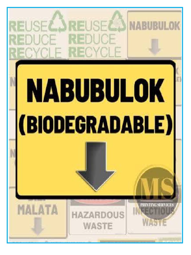 Trash Bin Sign | PDF