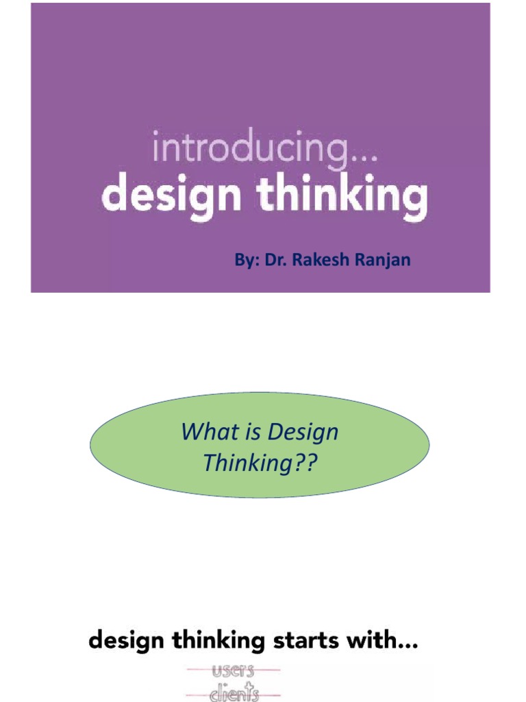 Design Thinking 1 | PDF