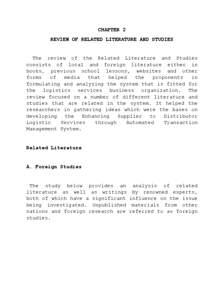 ABT Chapter 2 | PDF | Logistics | Supply Chain