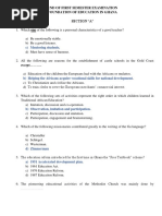 Teachers Recruitment Exam Past Questions and Answers | PDF | Teachers ...