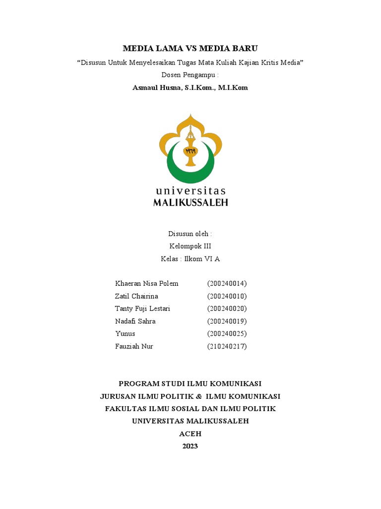 Media Lama VS Media Bar1 | PDF