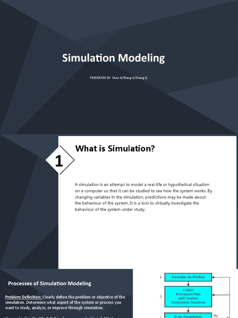 Simulation Modeling | PDF Simulation Modeling | PDF