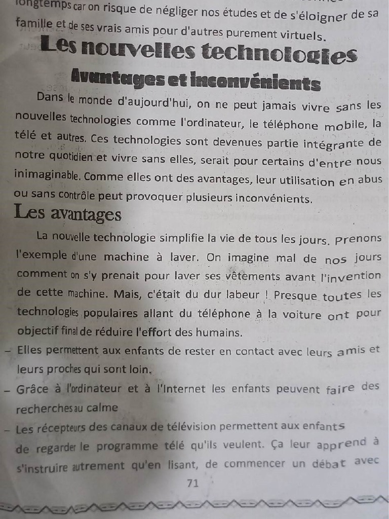 Nouvelles Technologies | PDF