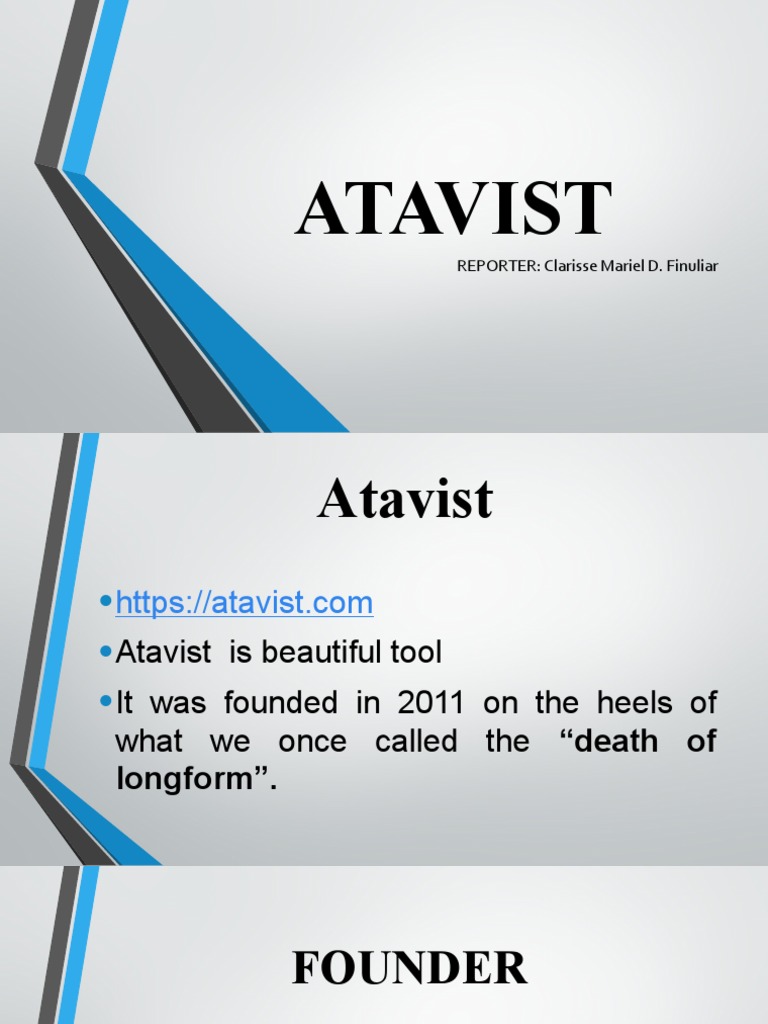 ATAVIST | PDF
