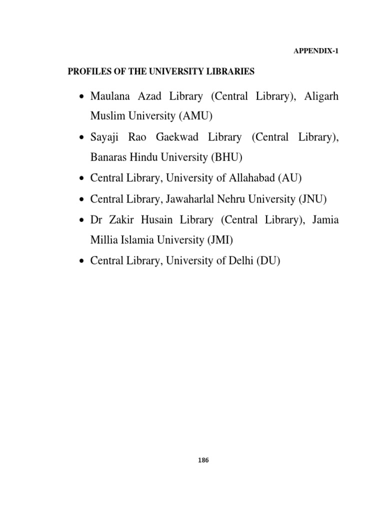 Central Libraries of India | PDF | Libraries | Books