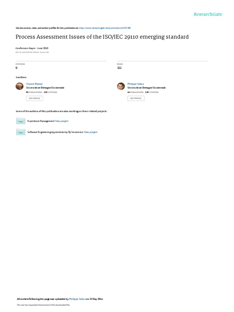 Process Assessment | PDF | Computer Engineering | Software Engineering