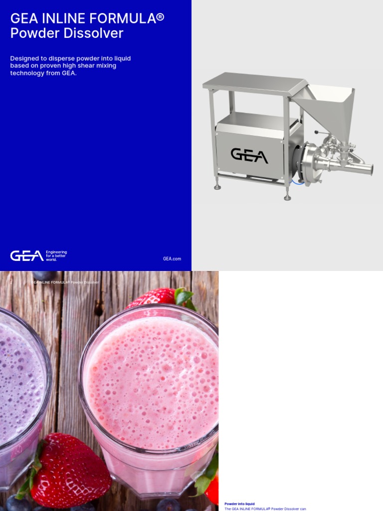 gea-inline-formula-powder-dissolver-digitalbrochure-291499 | PDF ...