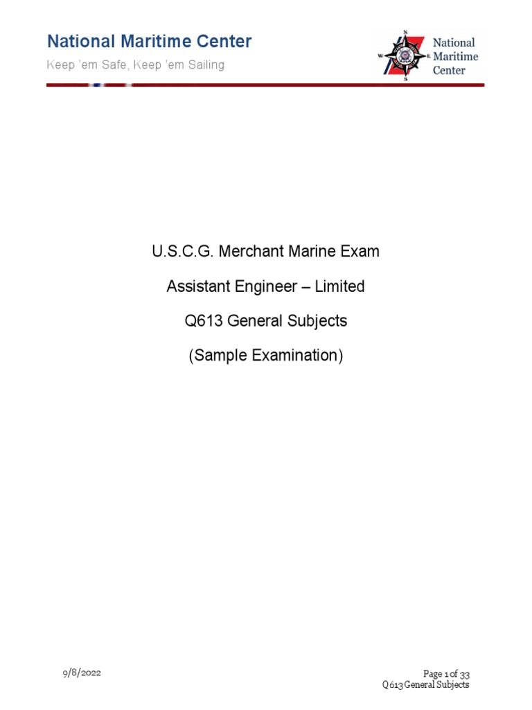 q613 - General - Subjects Assistant Engineer 2022 | PDF | Physical Sciences | Mechanical Engineering