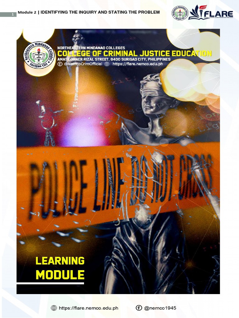 Module 2 - : Identifying The Inquiry and Stating The Problem | PDF ...