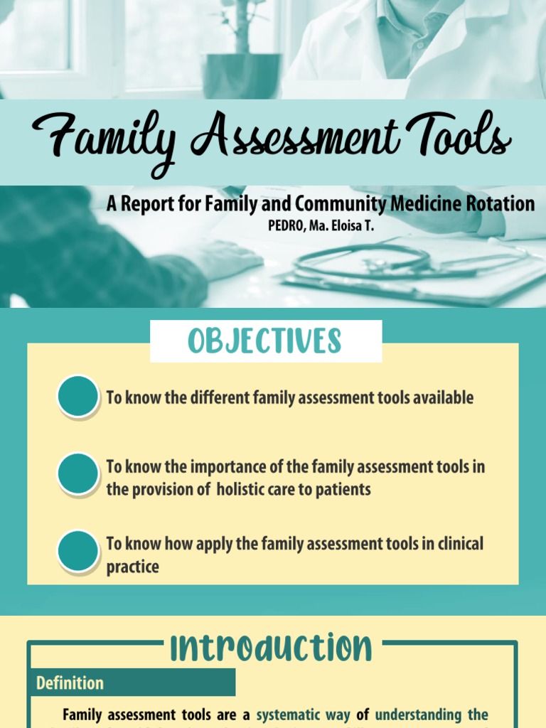 Family Assessment Tools for Holistic Care | PDF | Mathematics | Science