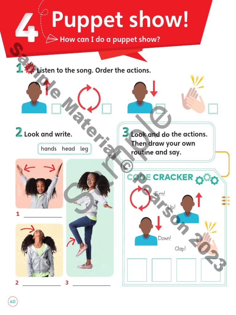 English Code L1 U4 - Workbook | PDF