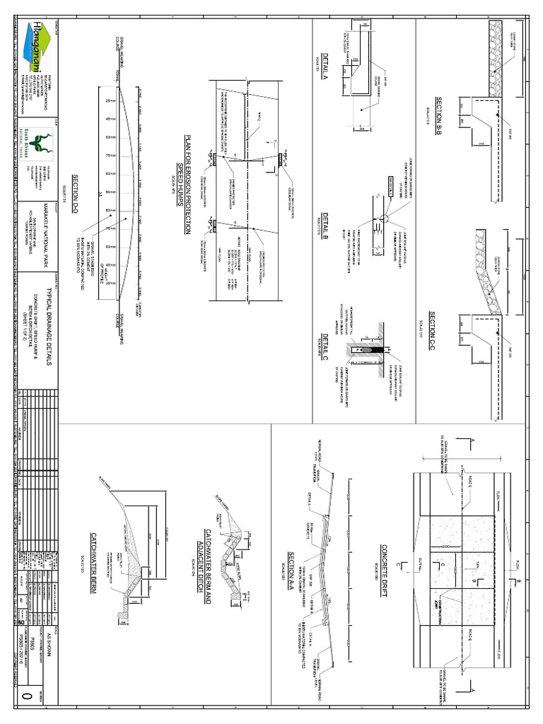 Concrete Drift Drawing | PDF