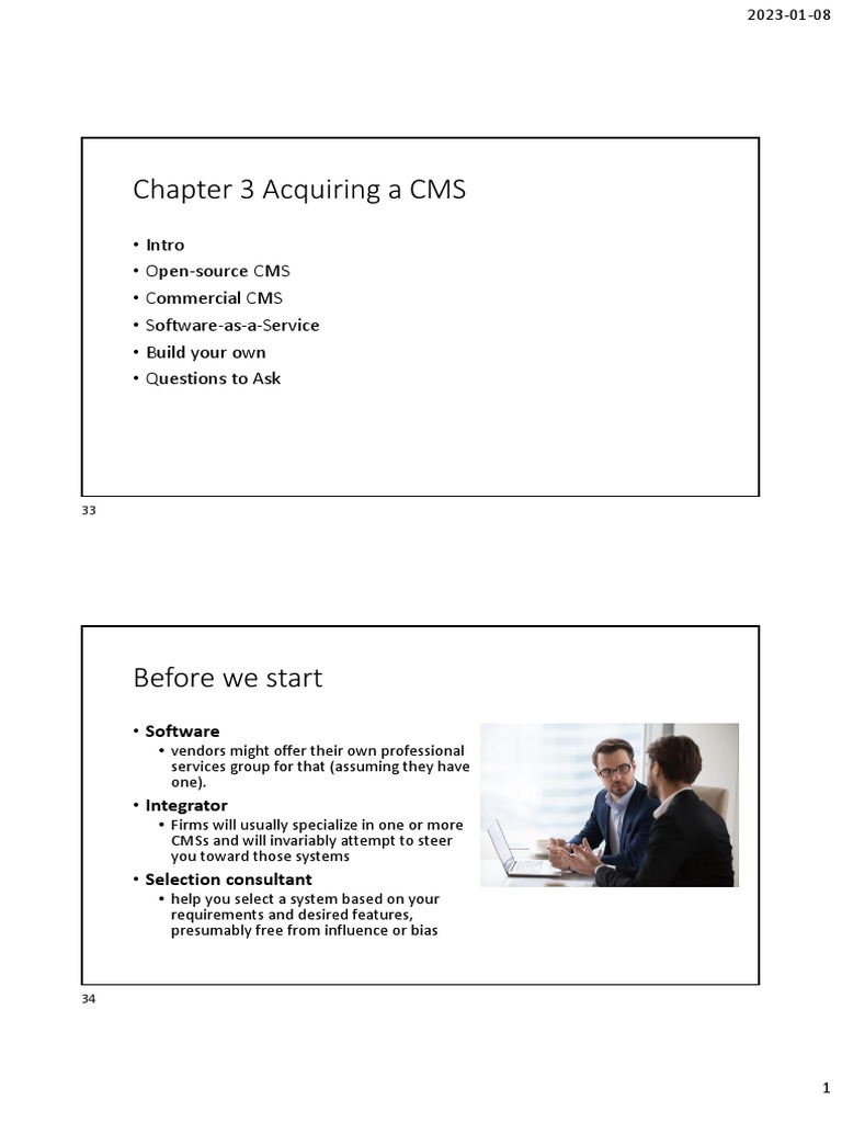 CMS 03 | Download Free PDF | Software As A Service | Proprietary Software