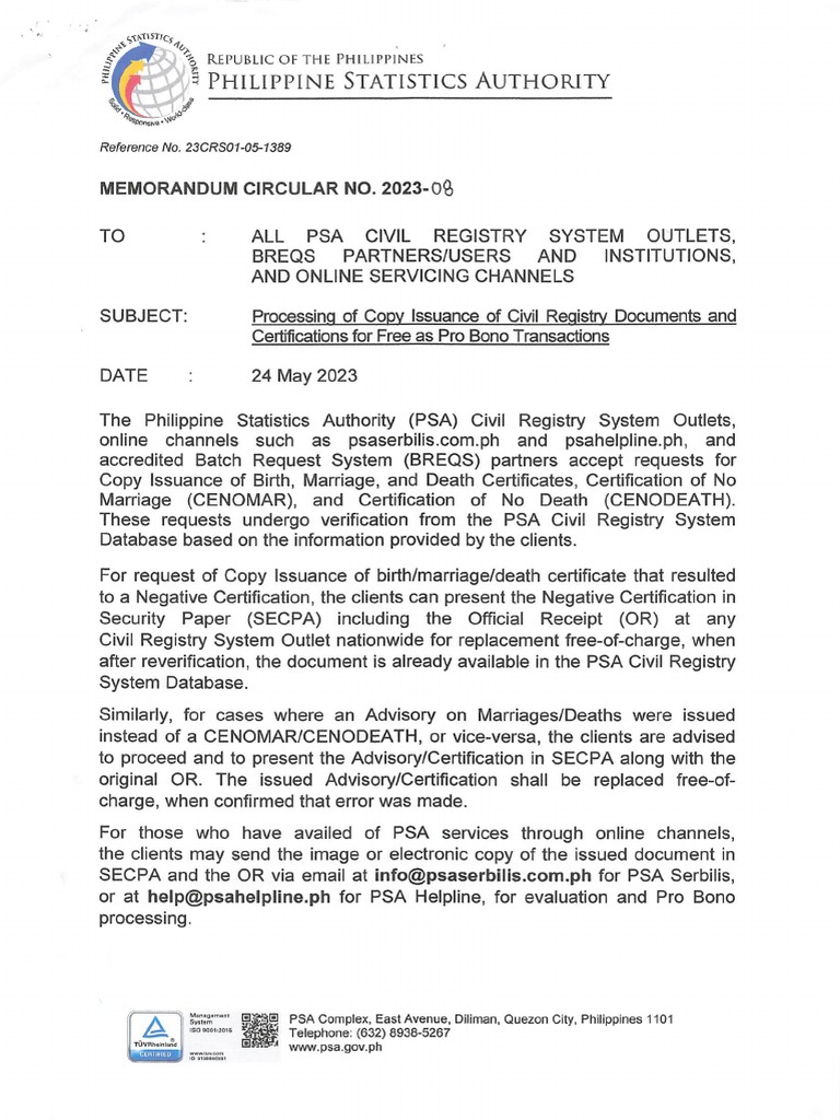 MC No. 2023-08 | PDF