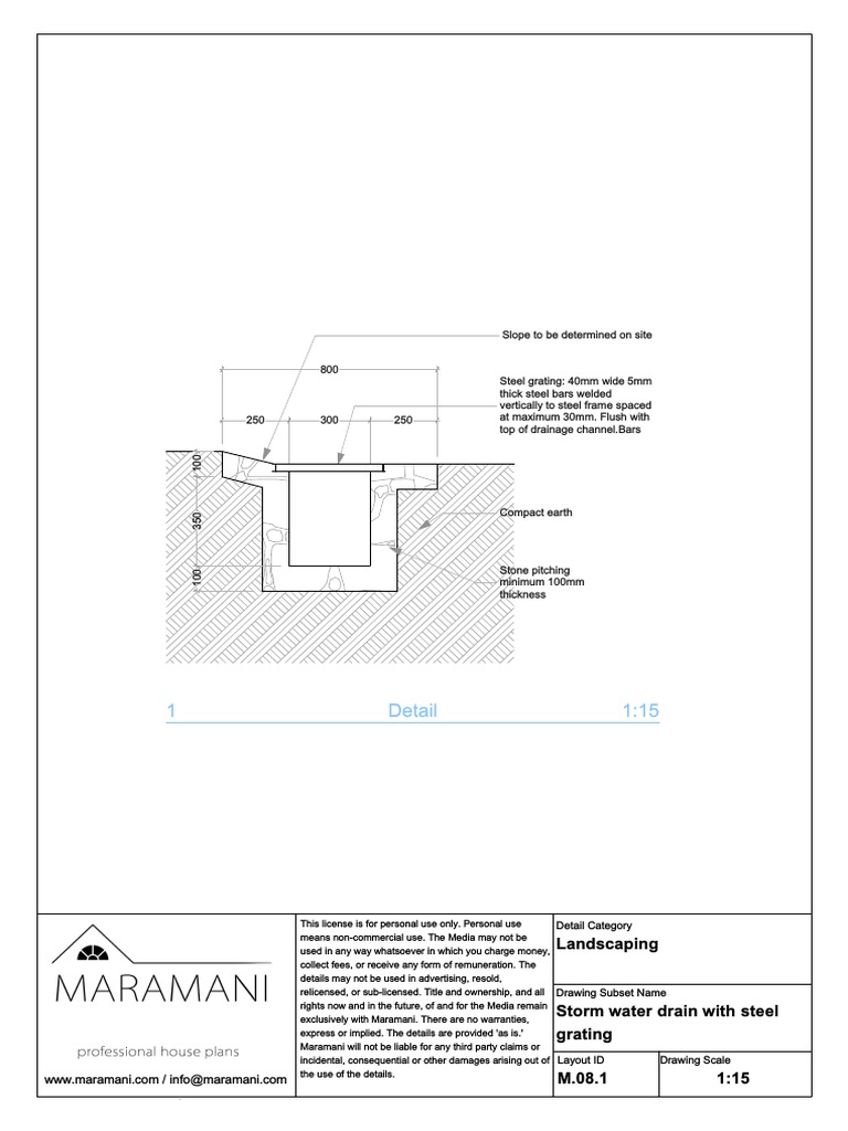 Steel Grating for Storm Water Drain | PDF