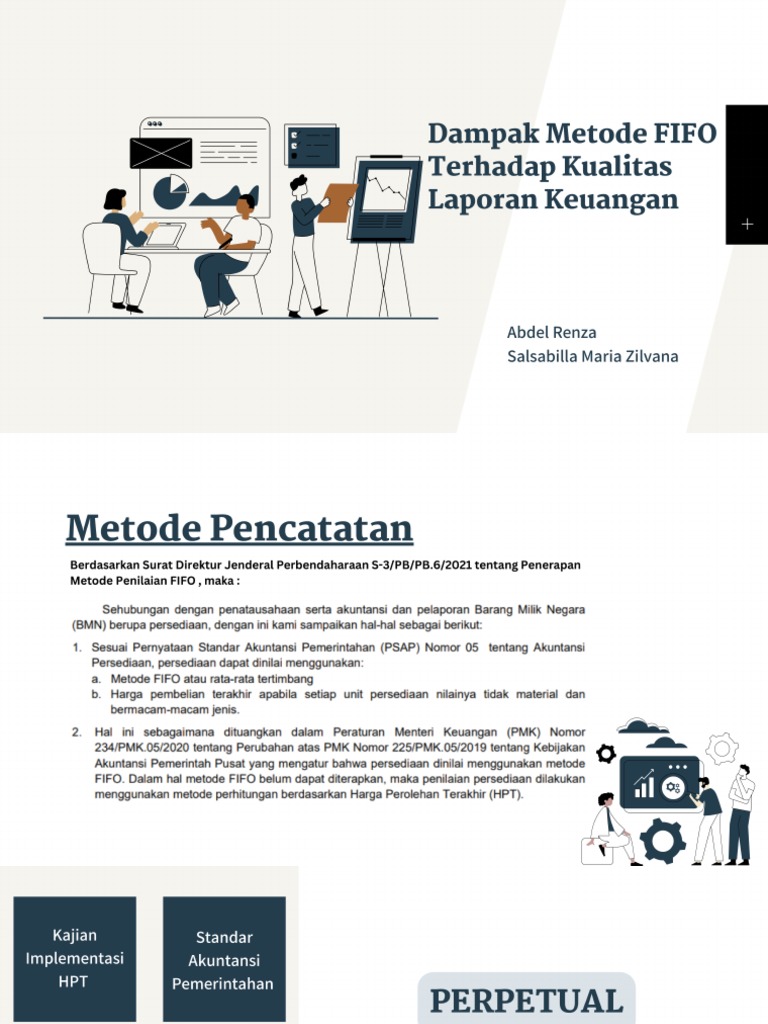Kel 7. Dampak Penerapan Metode FIFO Terhadap Kualitas Laporan Keuangan | PDF