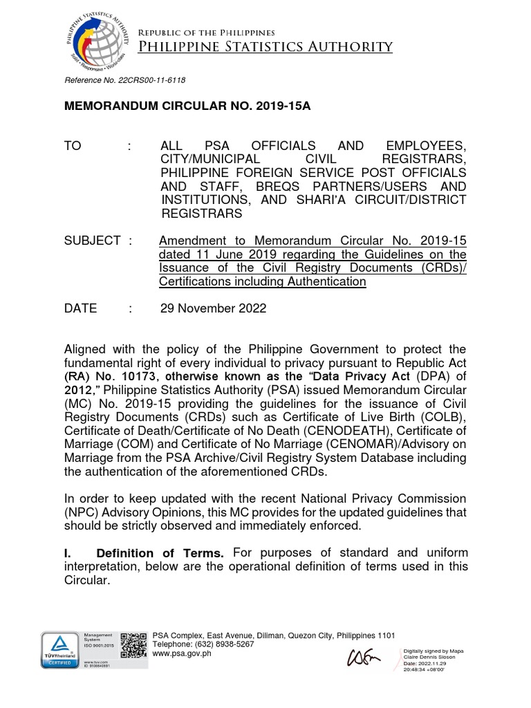 MC No. 2019-15a | PDF