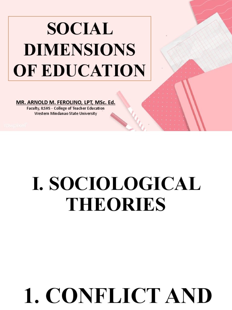 Social Dimensions Lecture PPT 2022 | PDF | Learning | Pedagogy