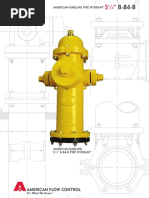Wet Barrel Fire Hydrants Guide | PDF | Valve | Fire Engine