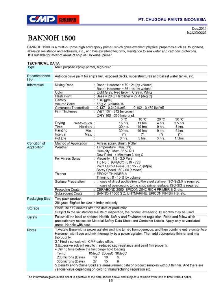 High-Performance Marine Polyurethane Paint | PDF | Paint | Safety