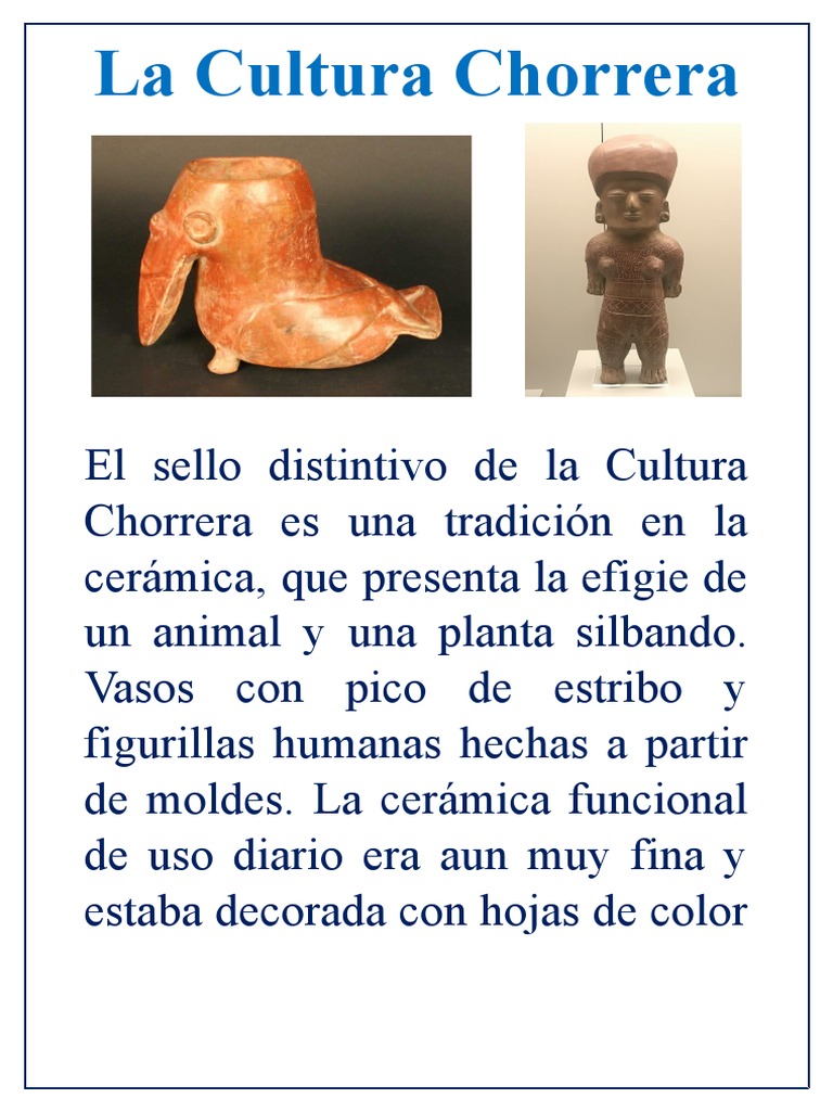 La Cultura Chorrera | PDF