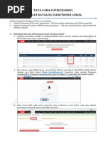 PANDUAN INPUT RUP - Akun PPK | PDF