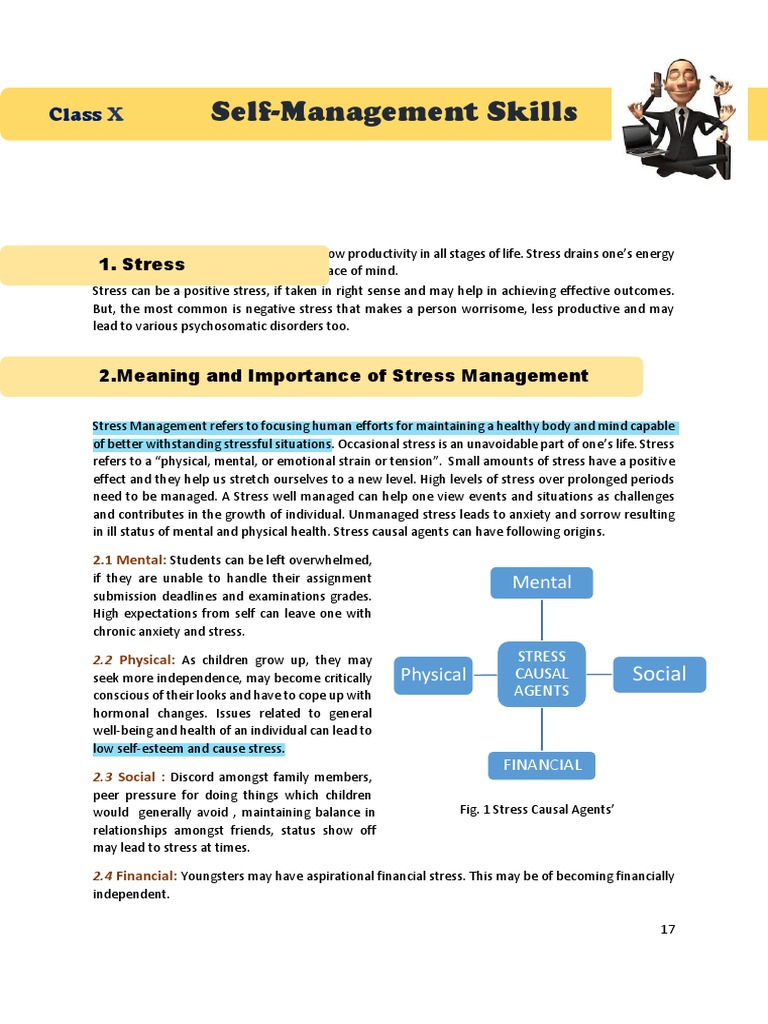 Emplobility Skills - Self-Management Skills | PDF | Stress (Biology) | Stress Management