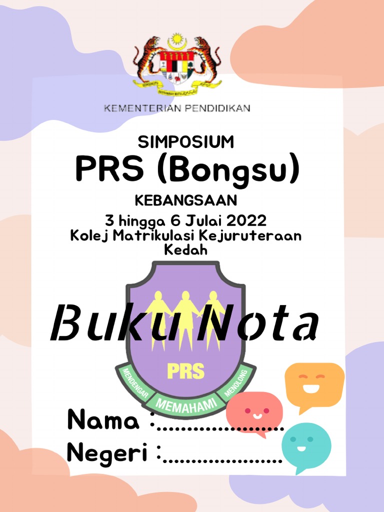 Buku Info PRS Bongsu Kebangsaan 2022 | PDF